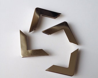 Metal book corners | Etsy