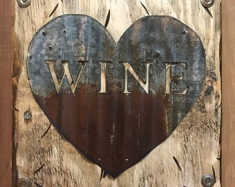 Wine wall decor | Etsy
