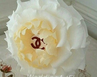 Chanel paper flowers | Etsy