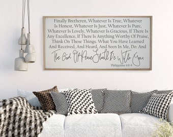 Whatever is true | Etsy