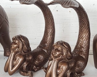 Mermaid figurine | Etsy