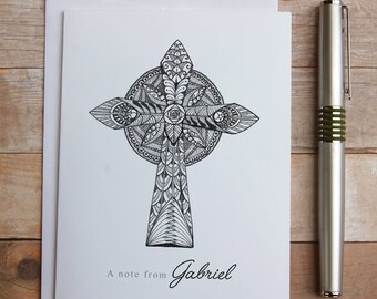 Christian zentangle | Etsy