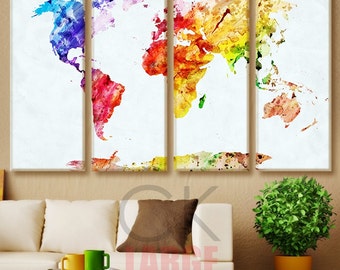 Multi panel art | Etsy