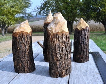Wood stump | Etsy