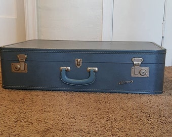 Square suitcase | Etsy