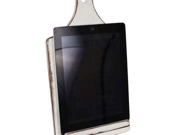 Wooden phone stand | Etsy