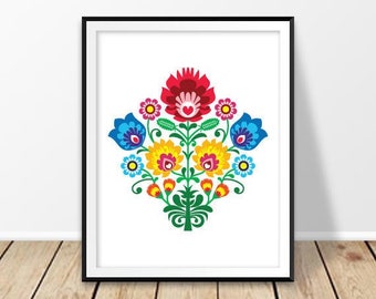 Polish folk art | Etsy