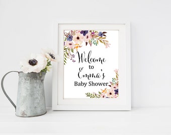 Shower welcome sign | Etsy
