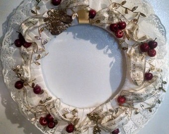 Music note wreath | Etsy