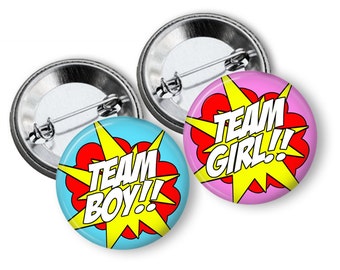 Superhero button | Etsy