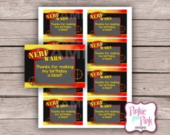 Nerf tags | Etsy