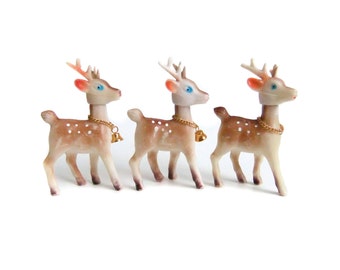 Plastic reindeer | Etsy