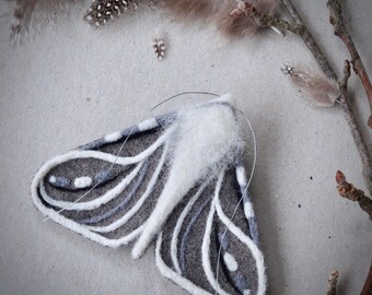 Felt moth | Etsy