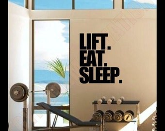 Eat sleep lift | Etsy