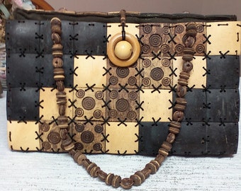 Coconut shell bag | Etsy