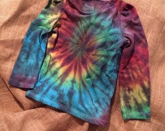Girls tie dye shirt | Etsy
