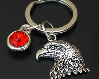 Eagle keychain | Etsy