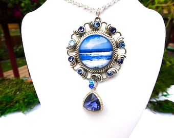 Ocean wave jewelry | Etsy