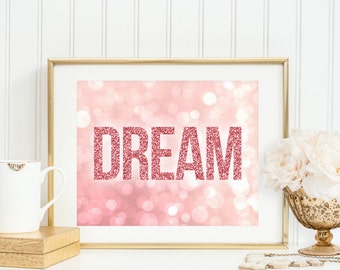 Glitter word art | Etsy