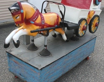 Vintage Ride On & Rocking Toys | Etsy