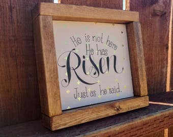 He has risen | Etsy