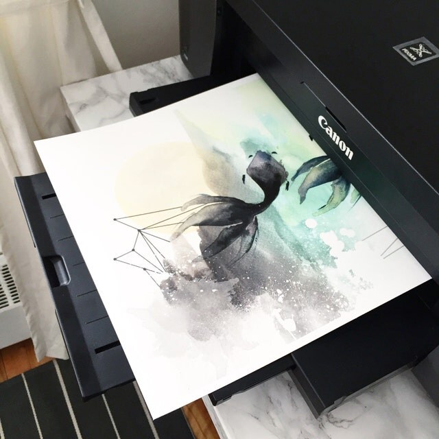 Nature inspired prints for the home by WhiteDoePrints on Etsy