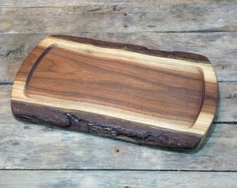 Live edge tray | Etsy