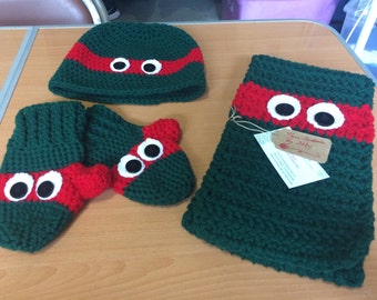 Ninja turtle scarf | Etsy