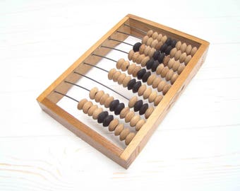 Wooden calculator | Etsy