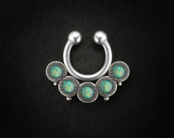 Fake tragus piercing | Etsy