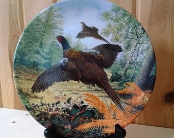 Pheasant plate | Etsy