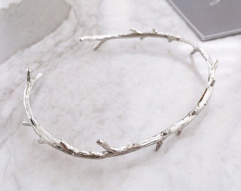 Tree branch necklace | Etsy