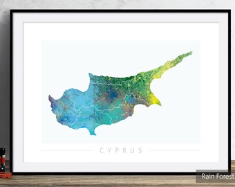 Cyprus print | Etsy