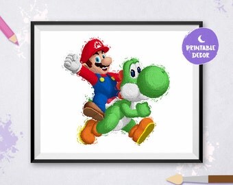 Nintendo printables | Etsy