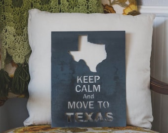 I'm From Texas We Don't Keep Calm Machine Embroidery