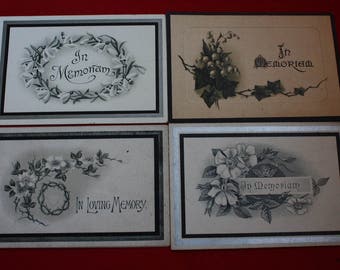 Mourning card | Etsy