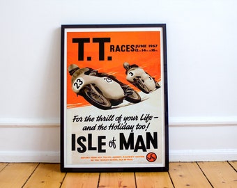 Isle of man poster | Etsy