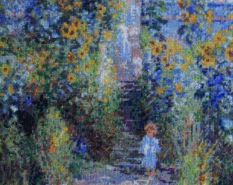Monet cross stitch | Etsy