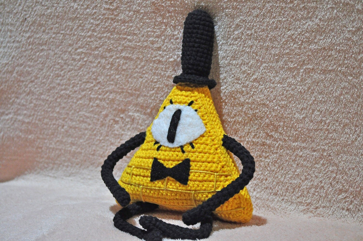 Bill Cipher From Gravity Falls Crochet Bill Cipher Bill