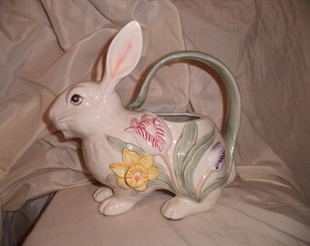 Rabbit pitcher | Etsy