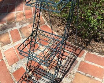Wire plant stand | Etsy
