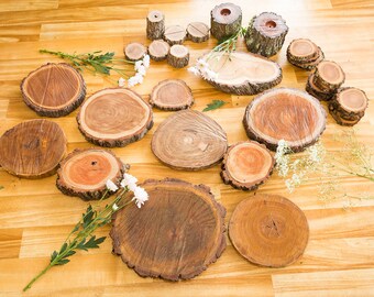 Log cake stand | Etsy
