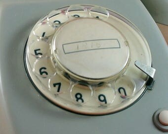Rotary dial phone | Etsy