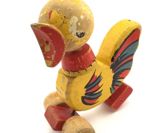 Vintage wood toys | Etsy