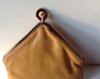 Unique leather coin purse related items | Etsy