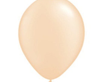 Peach balloons | Etsy