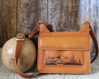 Leather pyrography | Etsy