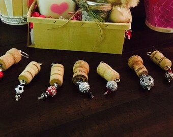 Cork keychain | Etsy