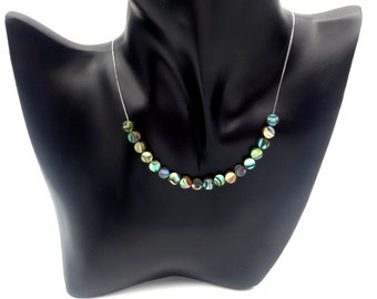 Abalone necklace | Etsy