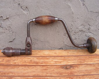 Vintage hand drill | Etsy